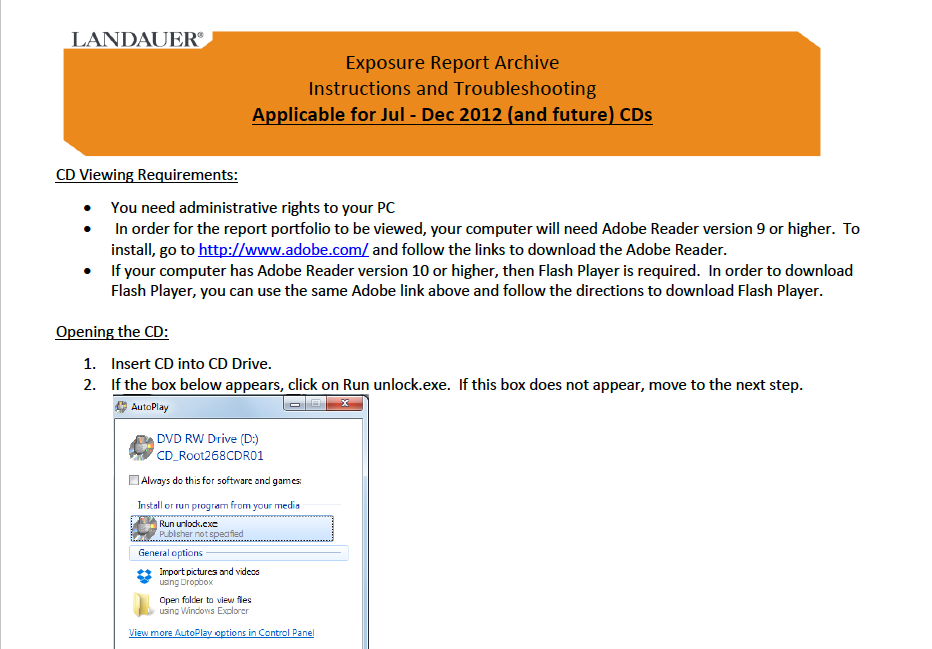 Knowledge Center | LANDAUER